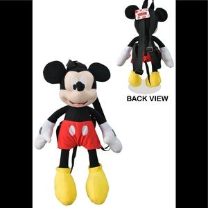 Disney | Toys | Nwt Mickey Mouse Plush Backpack | Poshmark